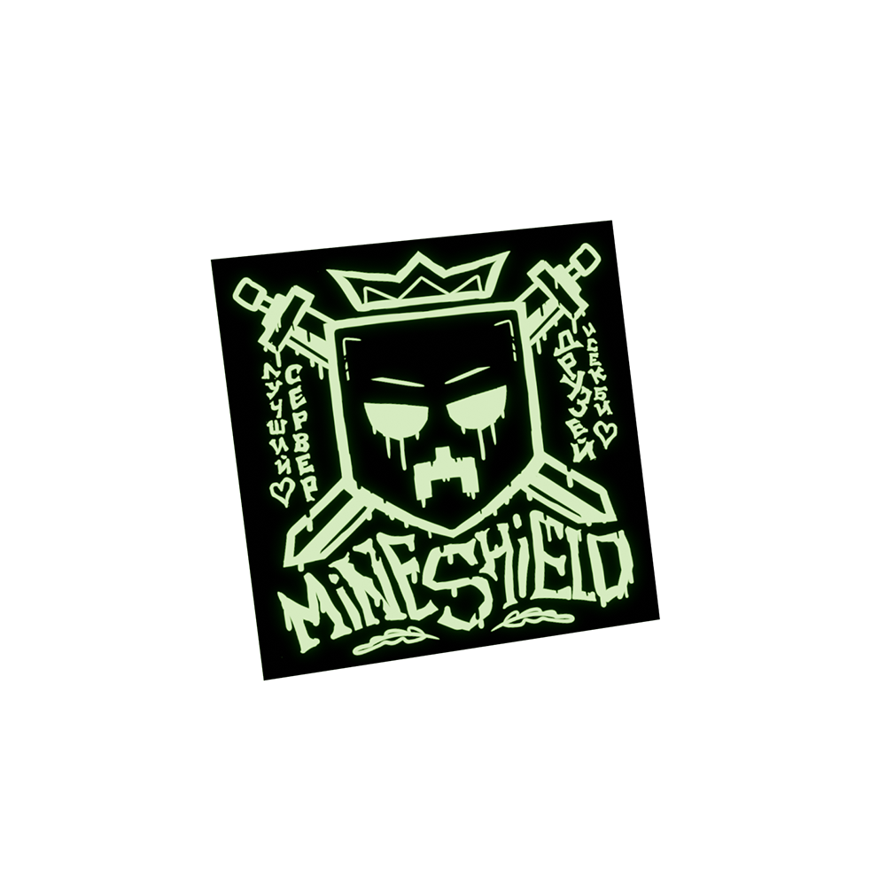Стикер — MineShield & SecB | SHIELD MERCH