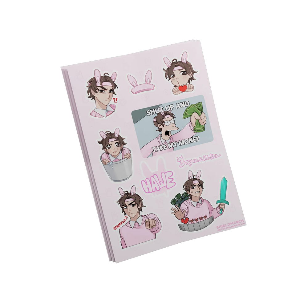 Стикеры — Dushenka (2023) | SHIELD MERCH