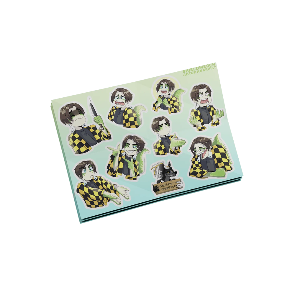 Стикеры — SecB (2023) | SHIELD MERCH