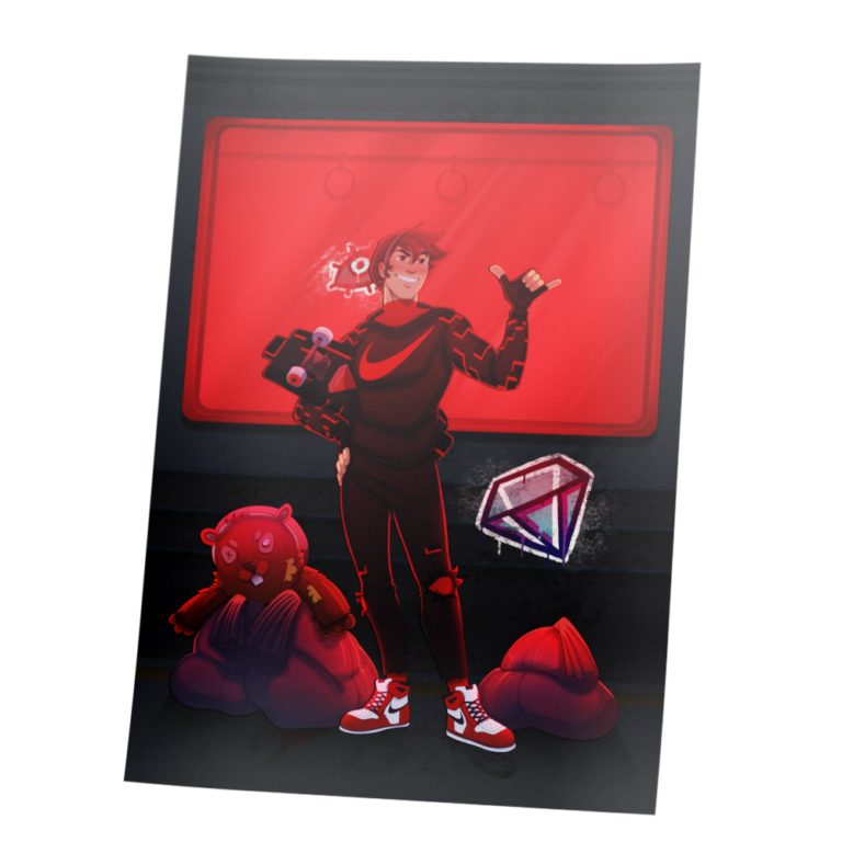 Плакат — KlashRaick "Ямакаси" | SHIELD MERCH