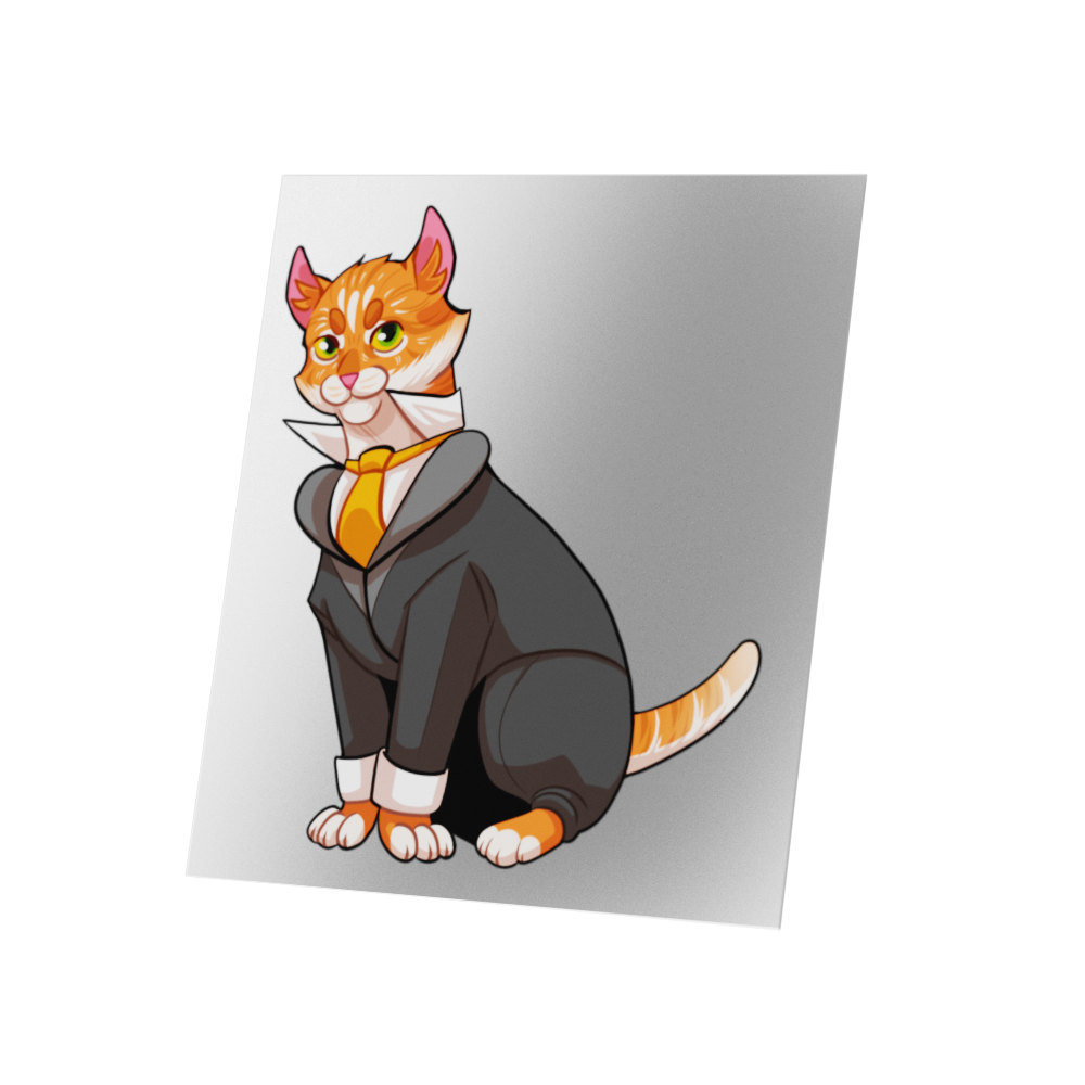 Термонаклейка — PWGood "Кот" | SHIELD MERCH