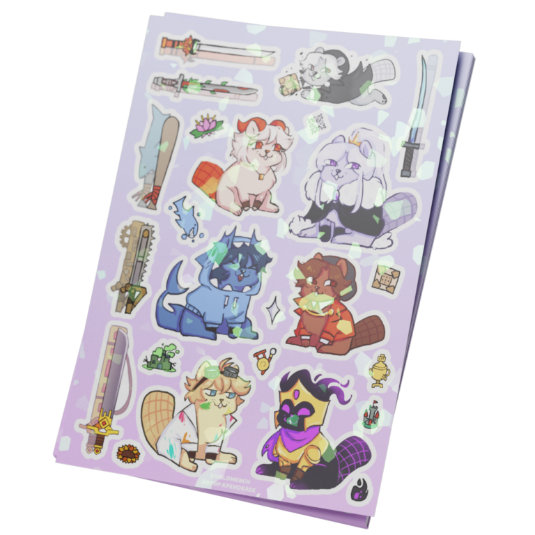 Стикеры — KlashRaick "Боброкудзы" (Ламинация) | SHIELD MERCH